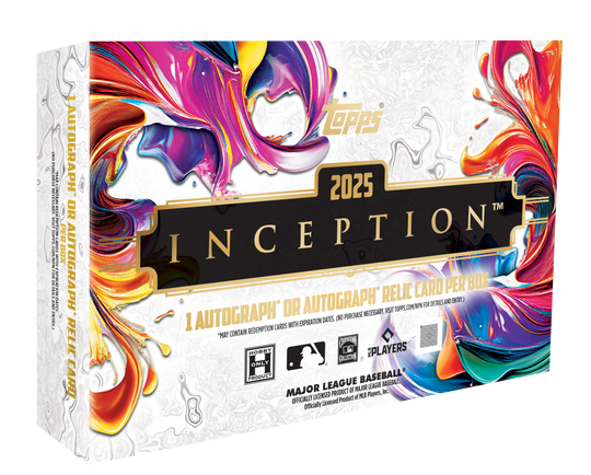 Topps Inception Baseball 2025 Hobby Box - Pre Order – American Sportstore
